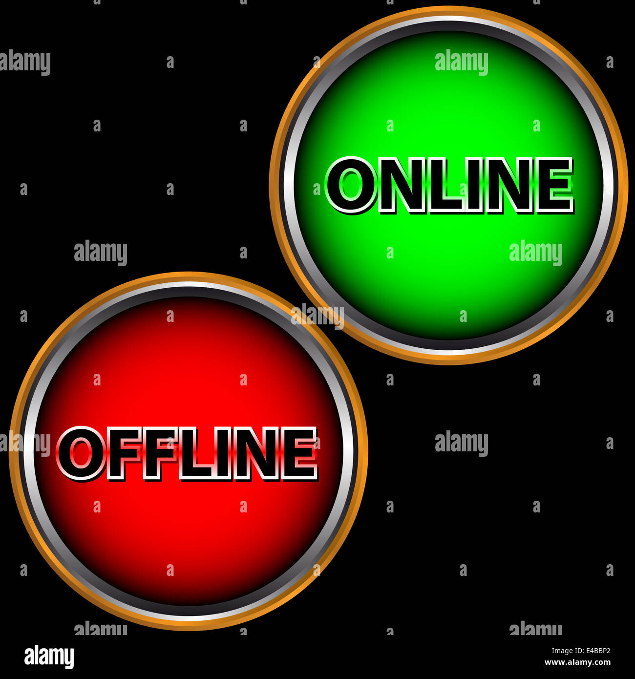 Online Offline Icon Online Offline Icon