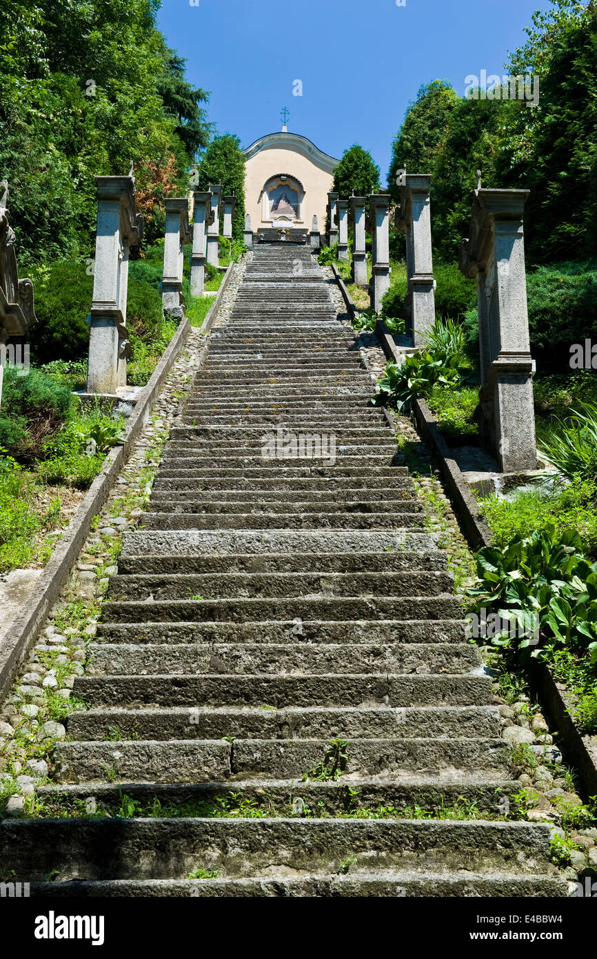 Italy, Lombardy, Airuno, Madonna della pace sanctuary, Santuario della ...