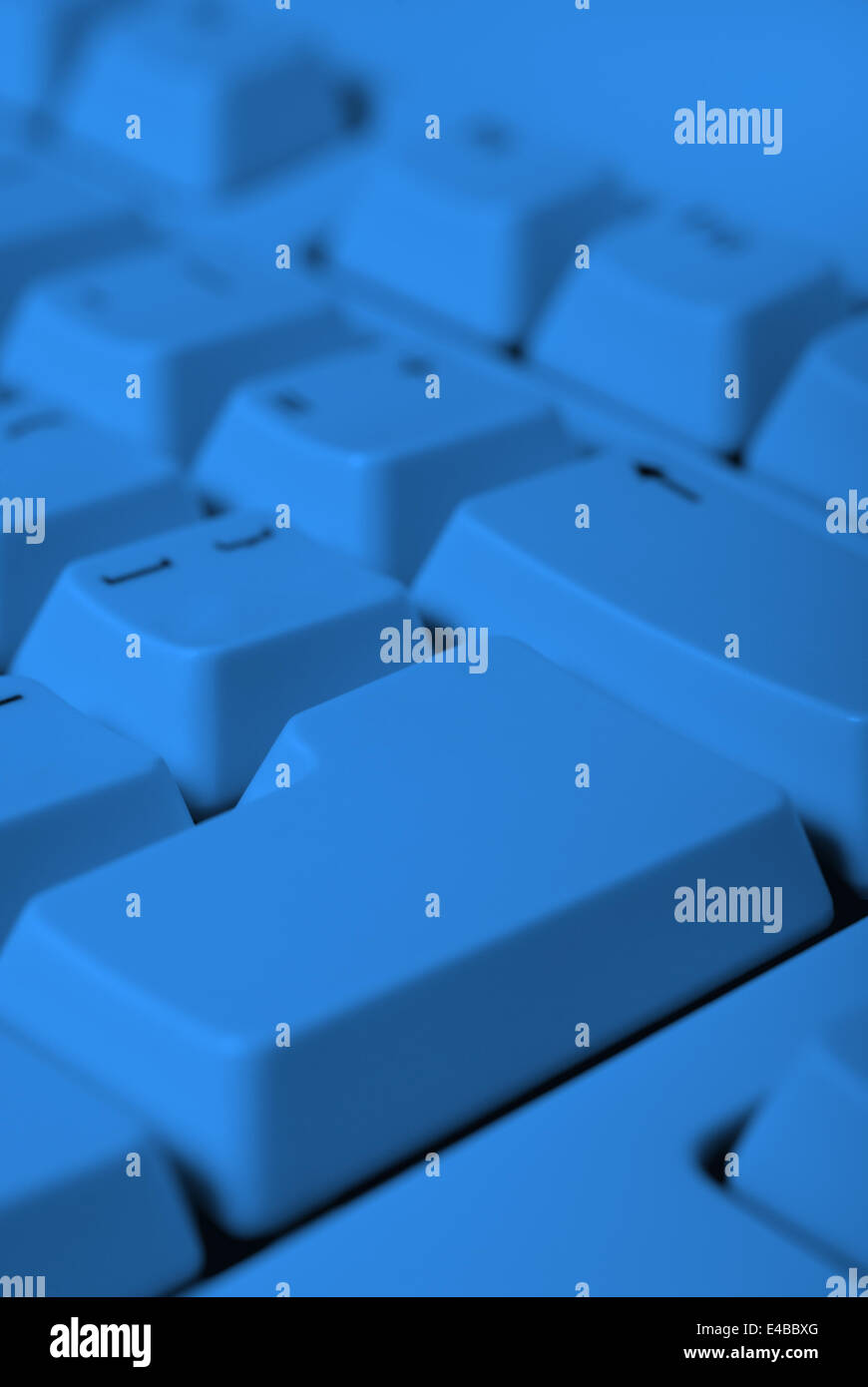 keyboard empty blue Stock Photo - Alamy