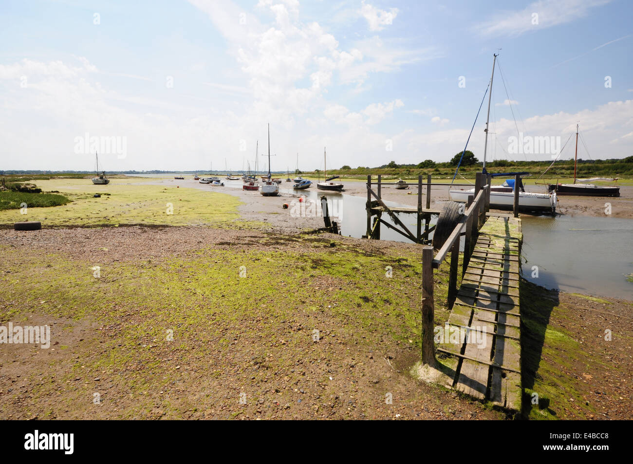 Holbrook Bay on the River Stour, Suffolk, UK Stock Photo - Alamy
