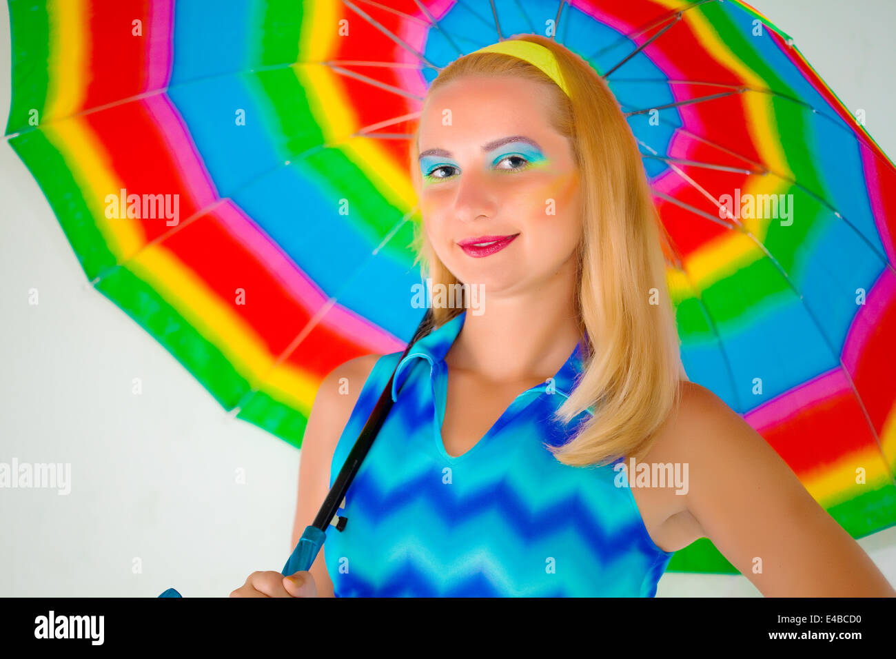 Rainbow girl hi-res stock photography and images - Alamy