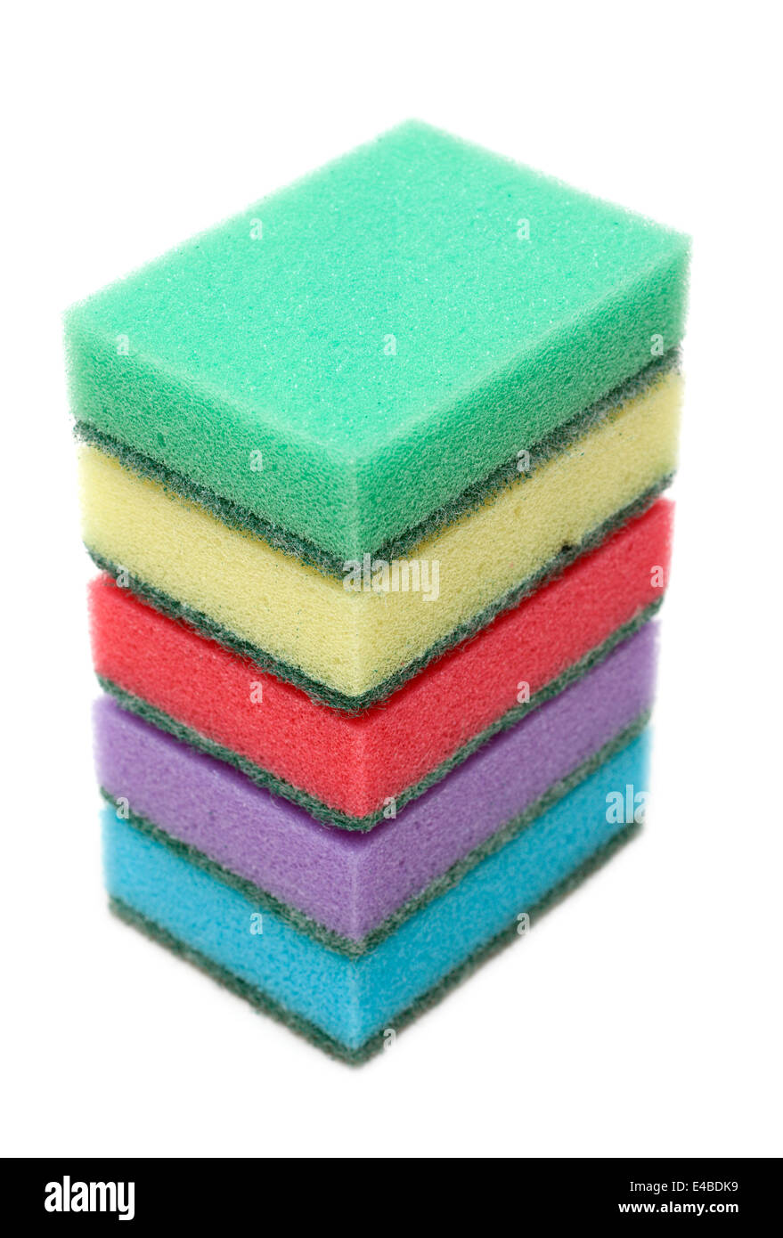 Colour sponges, tower Stock Photo - Alamy
