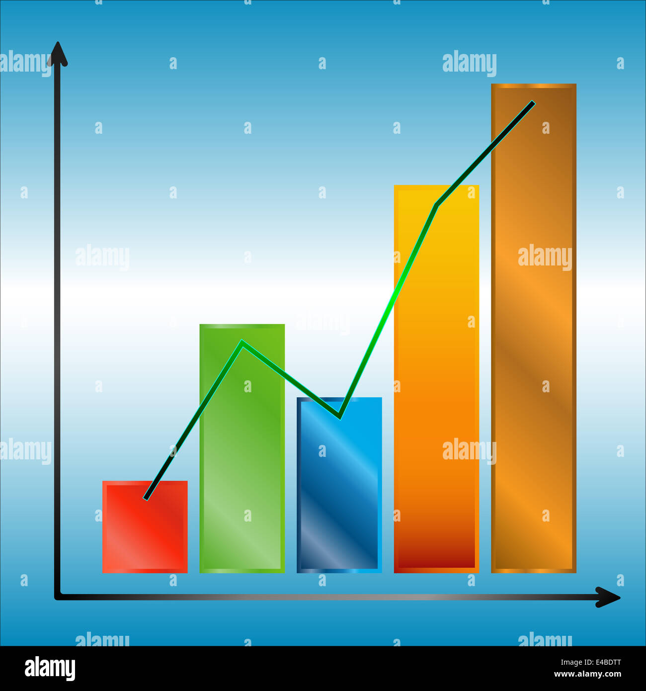 Colored chart hi-res stock photography and images - Alamy