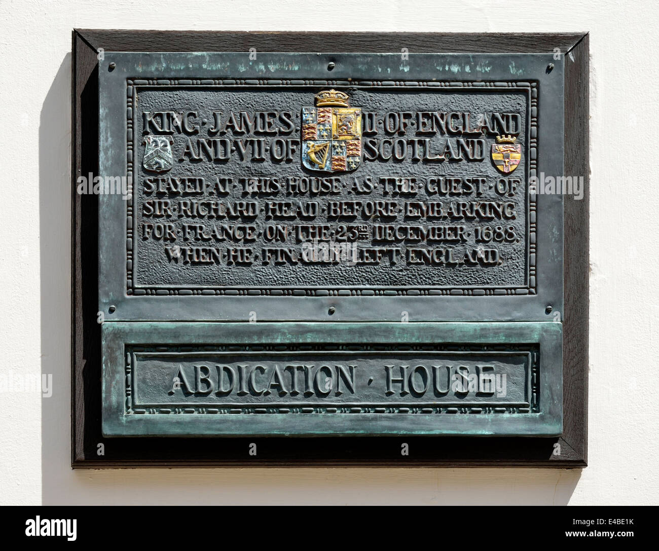 Plaque for bank of england hi-res stock photography and images - Alamy