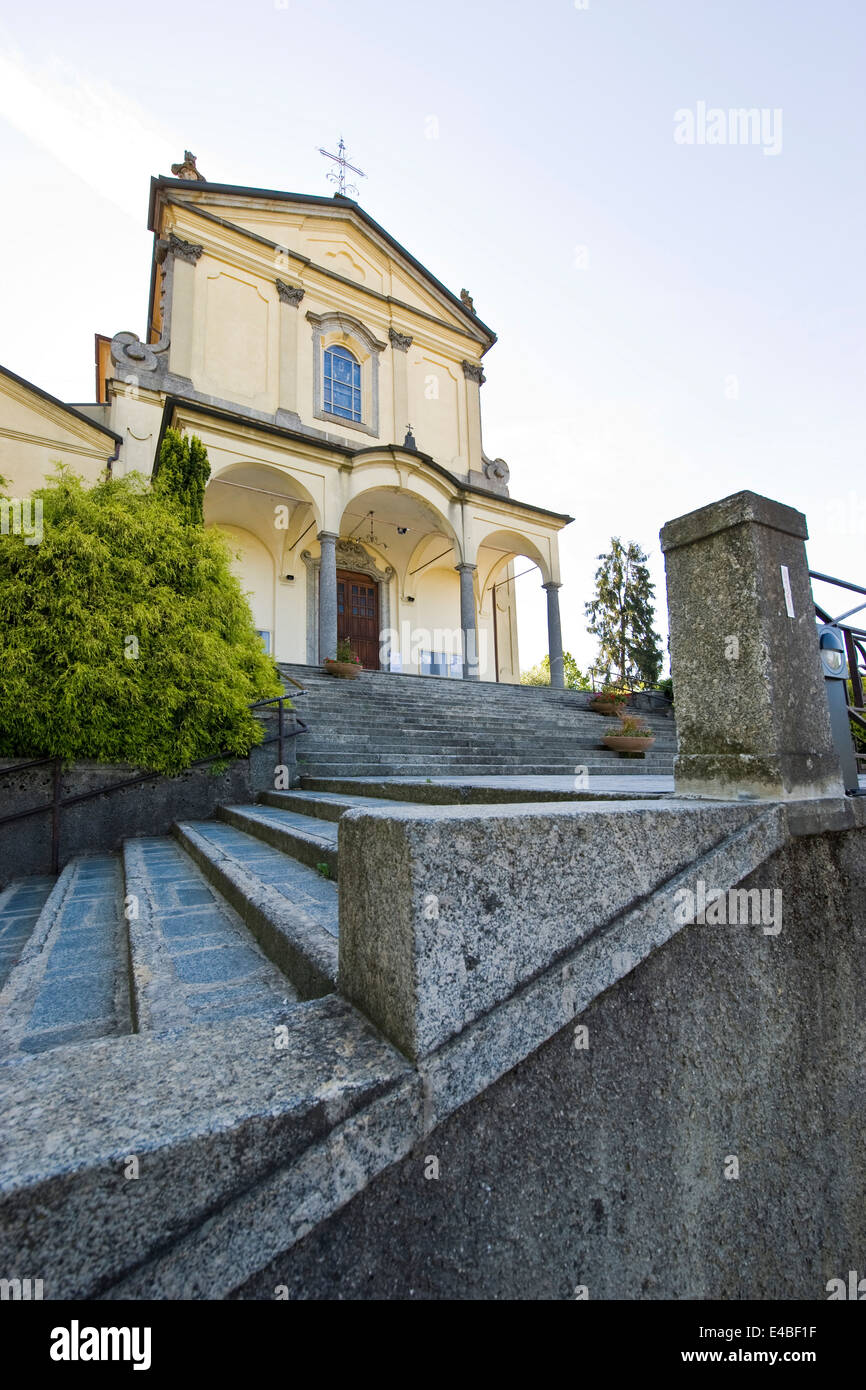 Italy, Lombardy, Calco, St. Salvatore church Stock Photo - Alamy