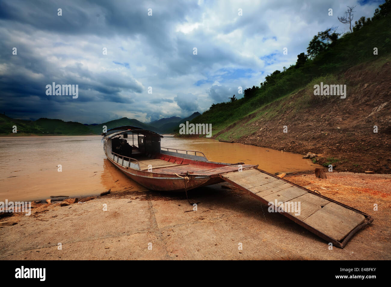 Old rusty ferry boat hi-res stock photography and images - Alamy