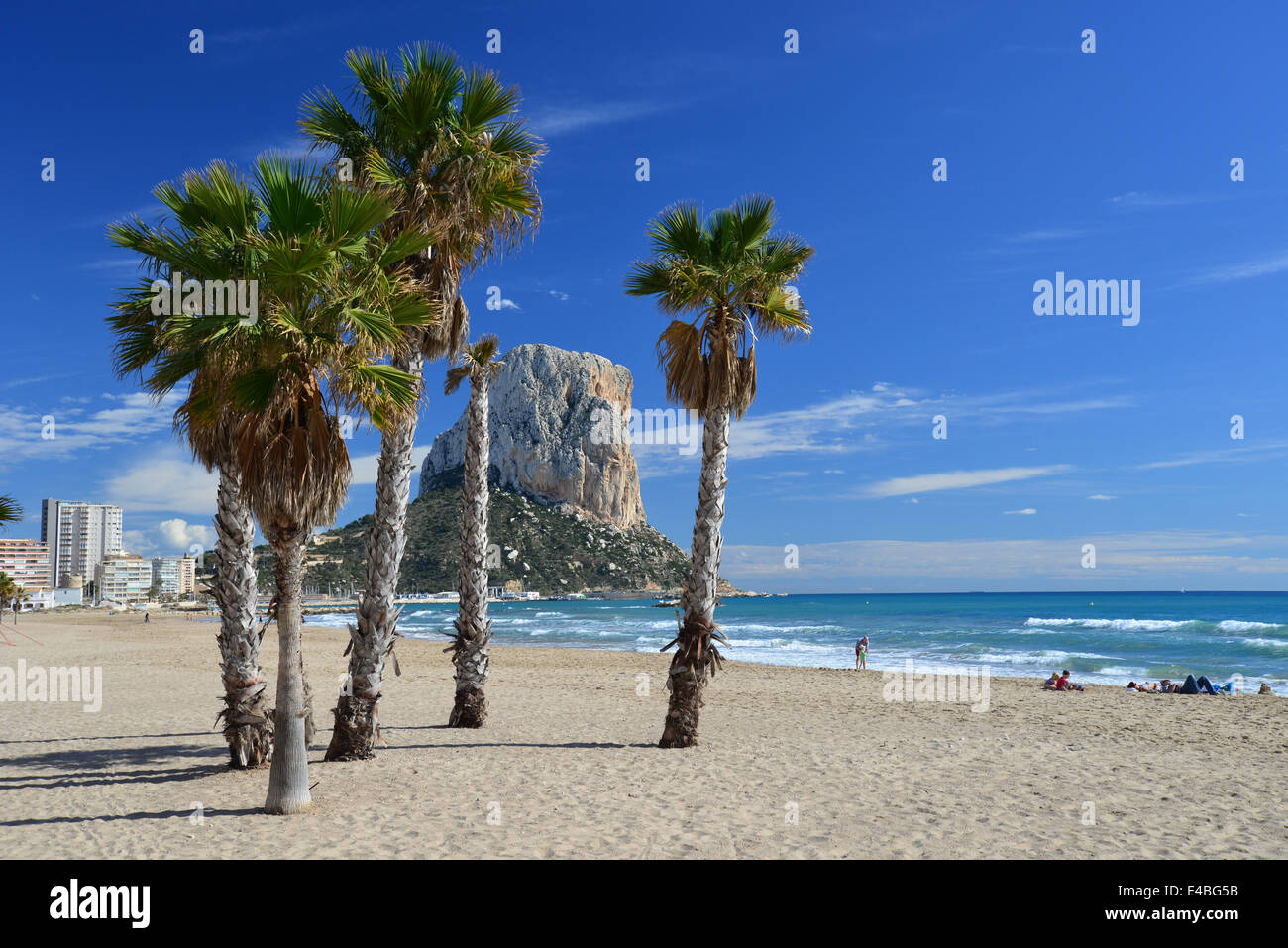 Playa del arenal bol calpe calp hi-res stock photography and images - Alamy