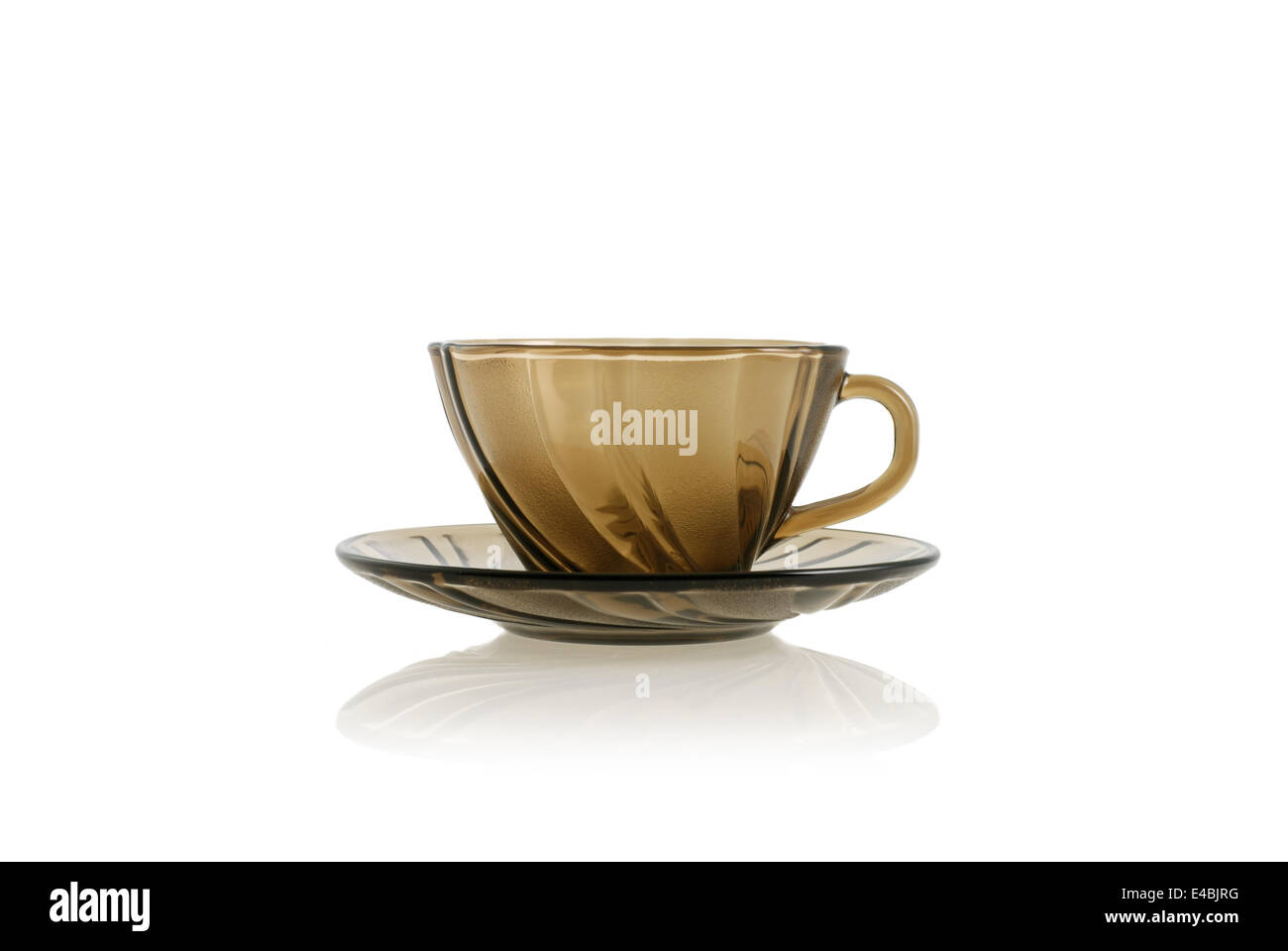 Glass transparent cup Stock Photo - Alamy