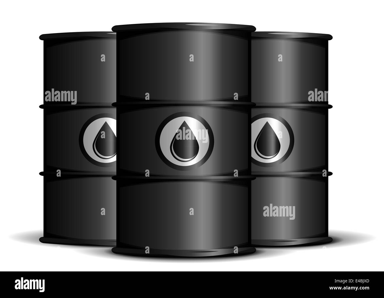 Oil pump storage tank Cut Out Stock Images & Pictures - Alamy