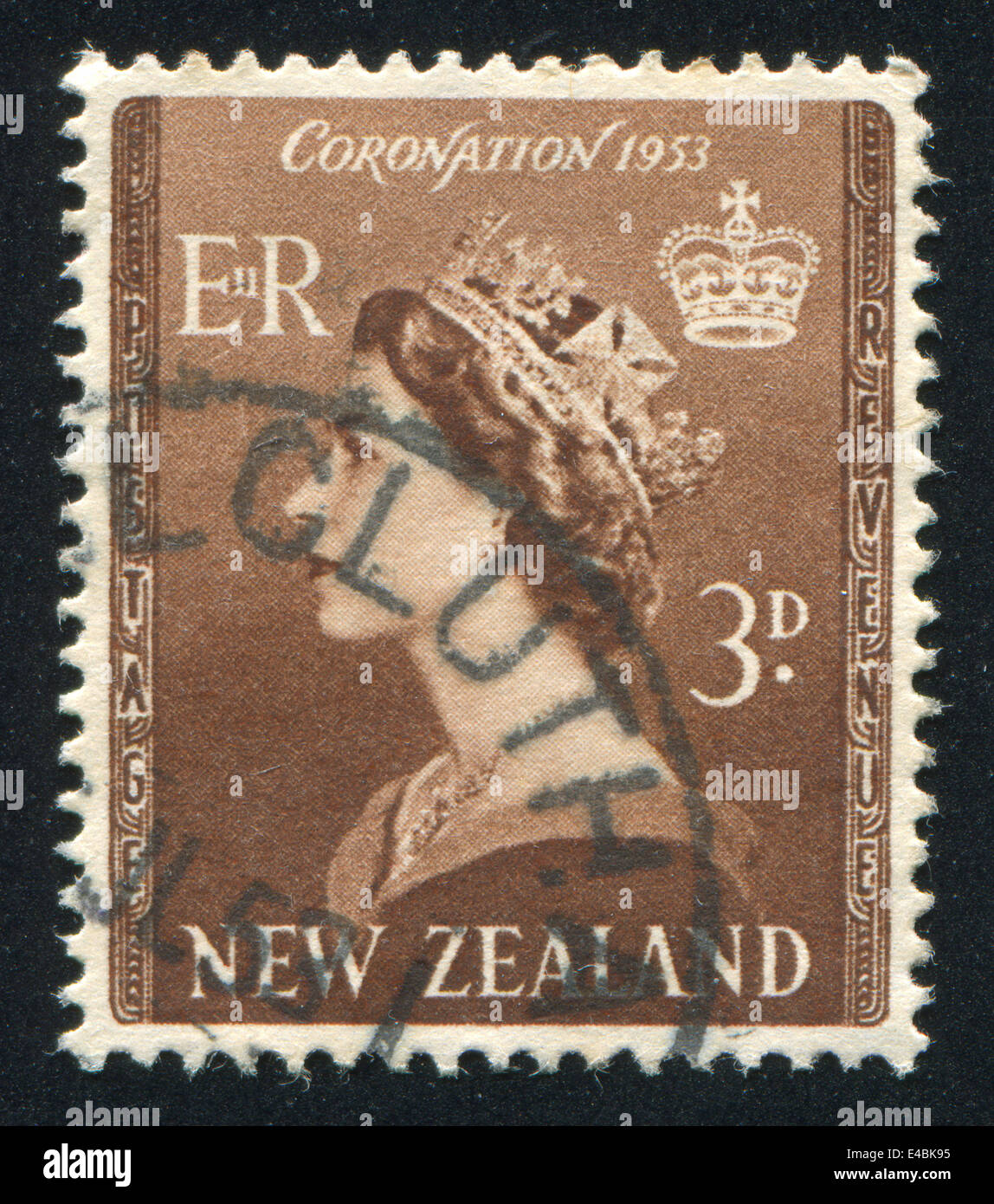 Elizabeth ii stamp 1952 hi-res stock photography and images - Alamy