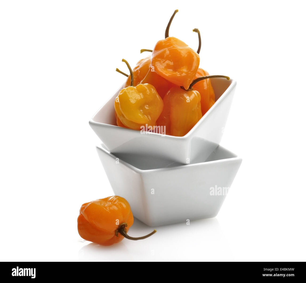 Hot Yellow Pepper Stock Photo - Alamy
