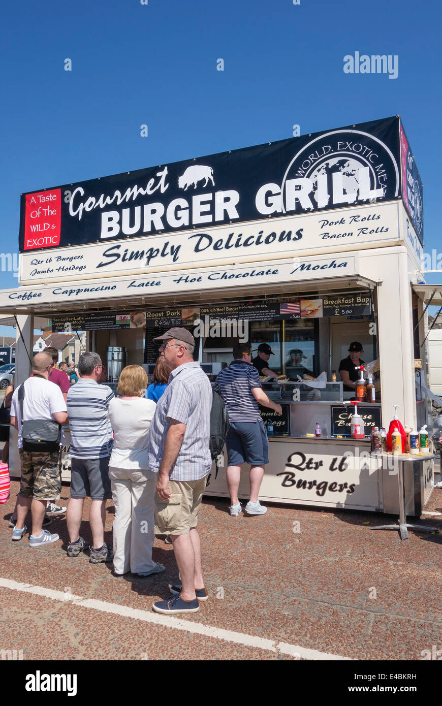 Burger Stall Stock Photos & Burger Stall Stock Images - Alamy