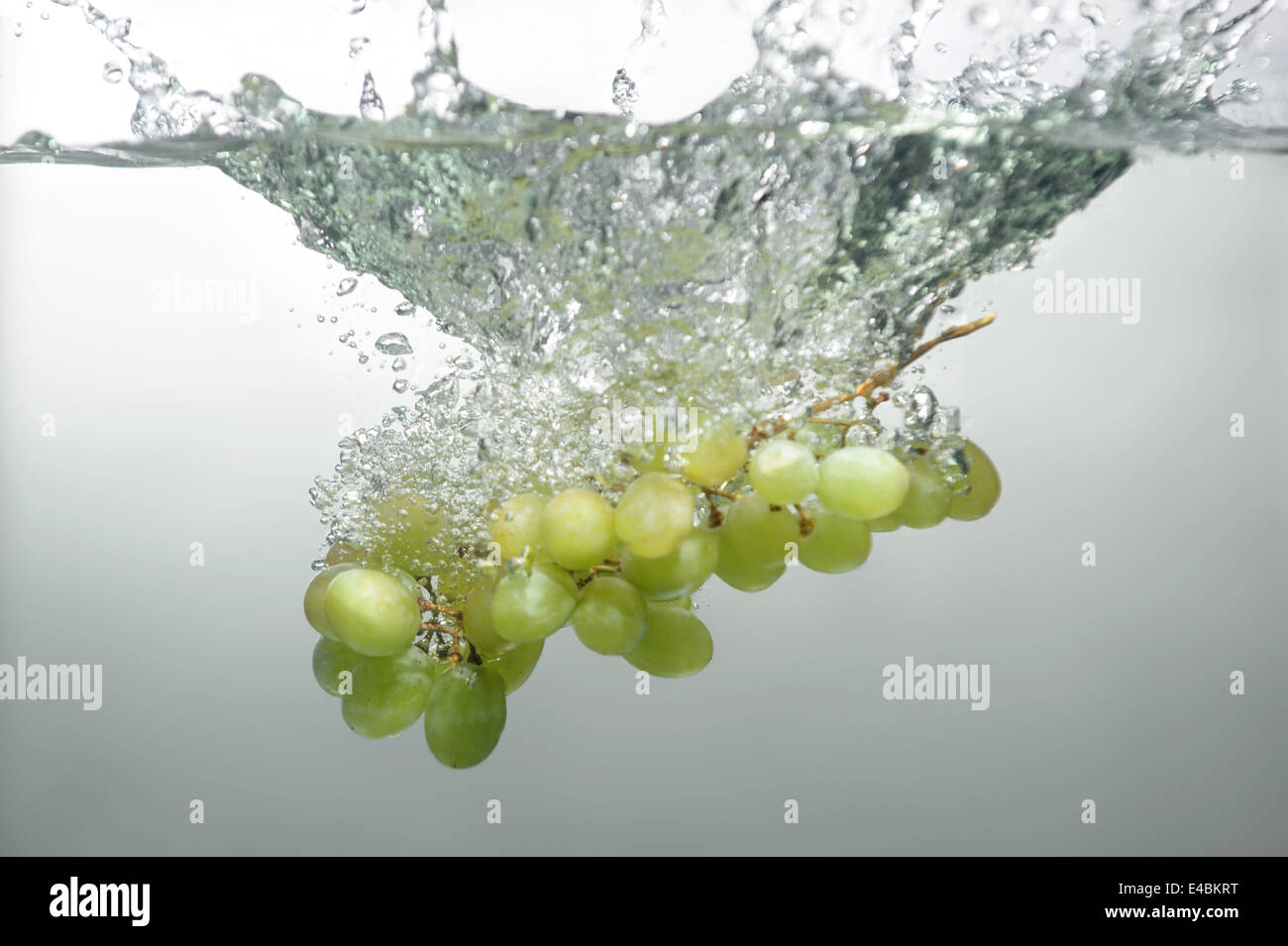 Fresh swimming fruits and vegetables Stock Photo - Alamy