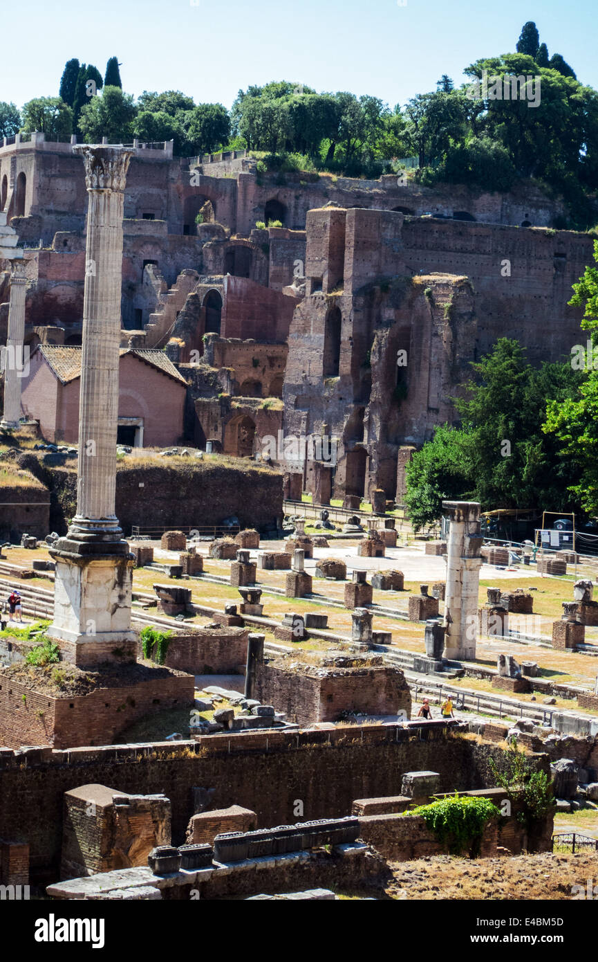 The Forum in Rome Stock Photo - Alamy