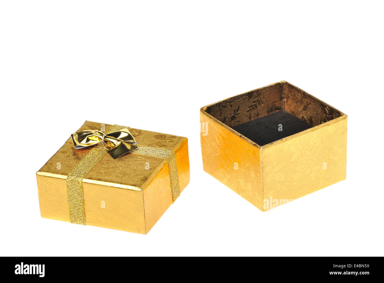 Gift box open Stock Photo - Alamy