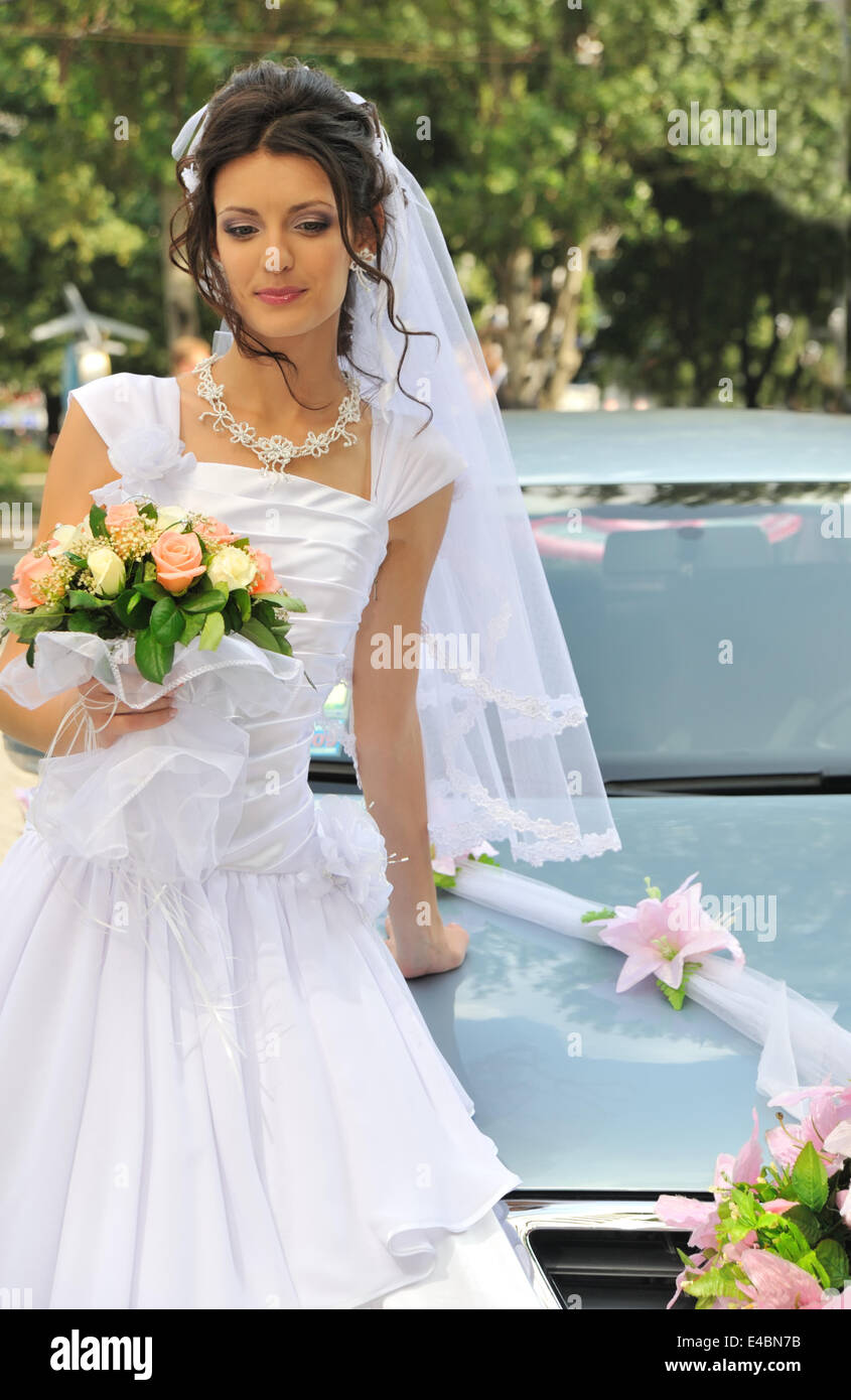 The beautiful bride Stock Photo - Alamy