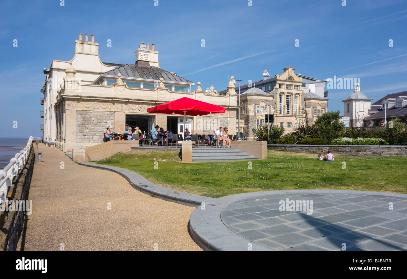 Dr Fox's Tearoom at Knightstone Island, Weston-super-Mare, Somerset ...