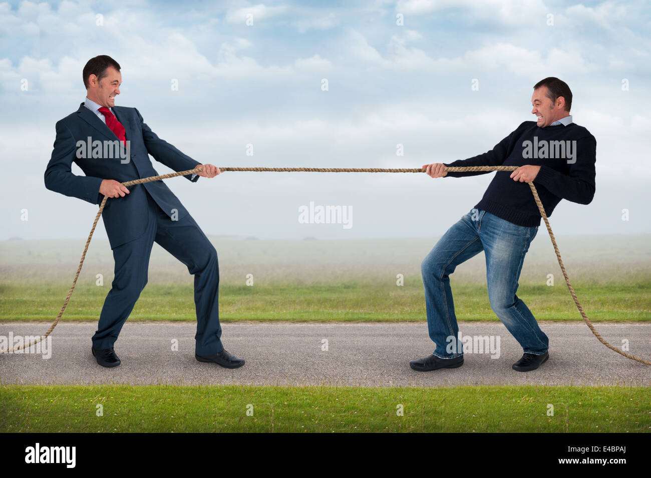 Tug of war hi-res stock photography and images - Alamy