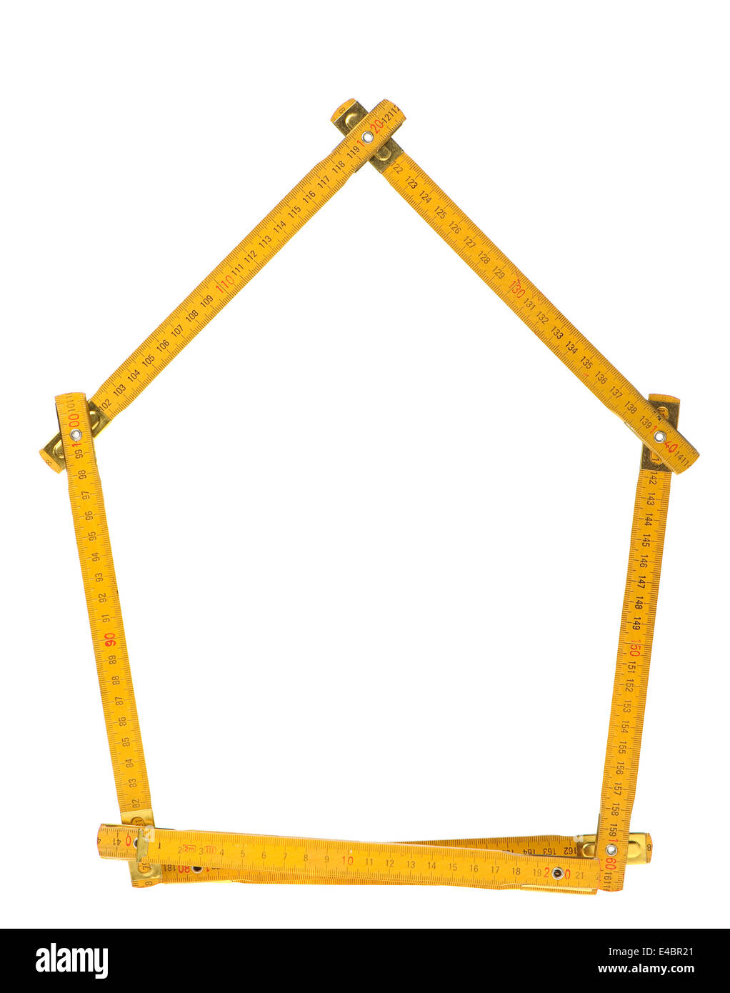 House made out of a meter Stock Photo - Alamy