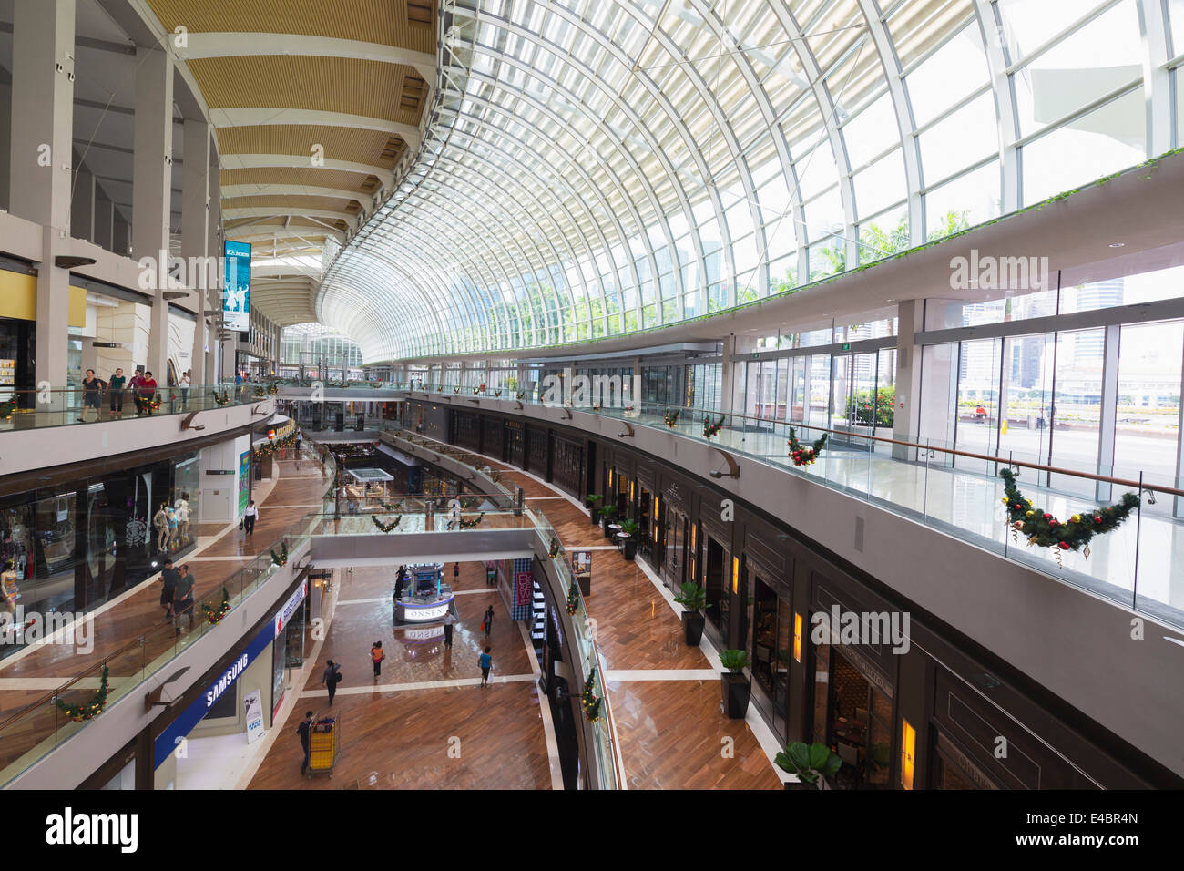 South East Asia, Singapore, Marina Bay Sands Mall Stock Photo - Alamy