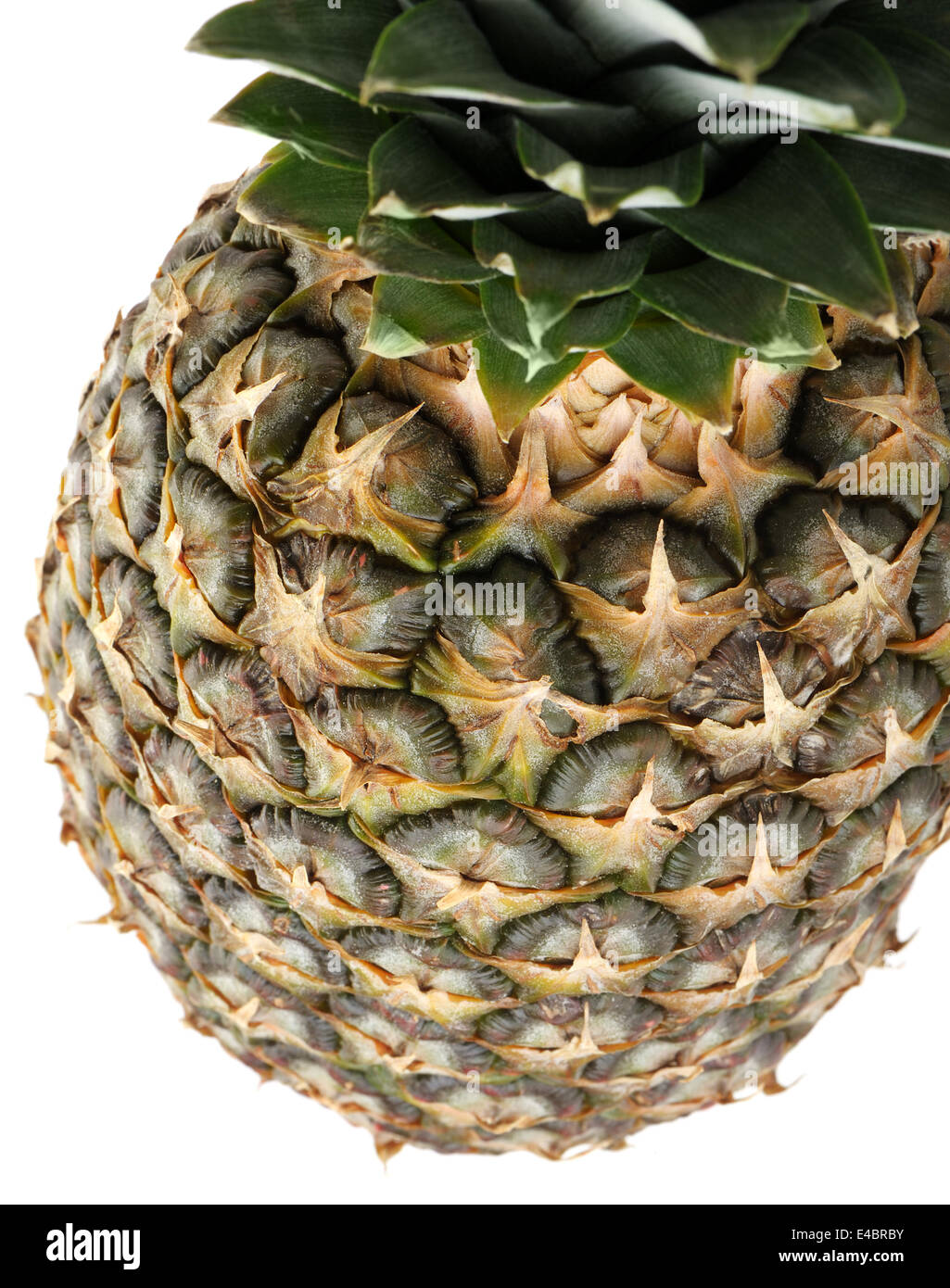 Pineapple isolated on white Stock Photo - Alamy