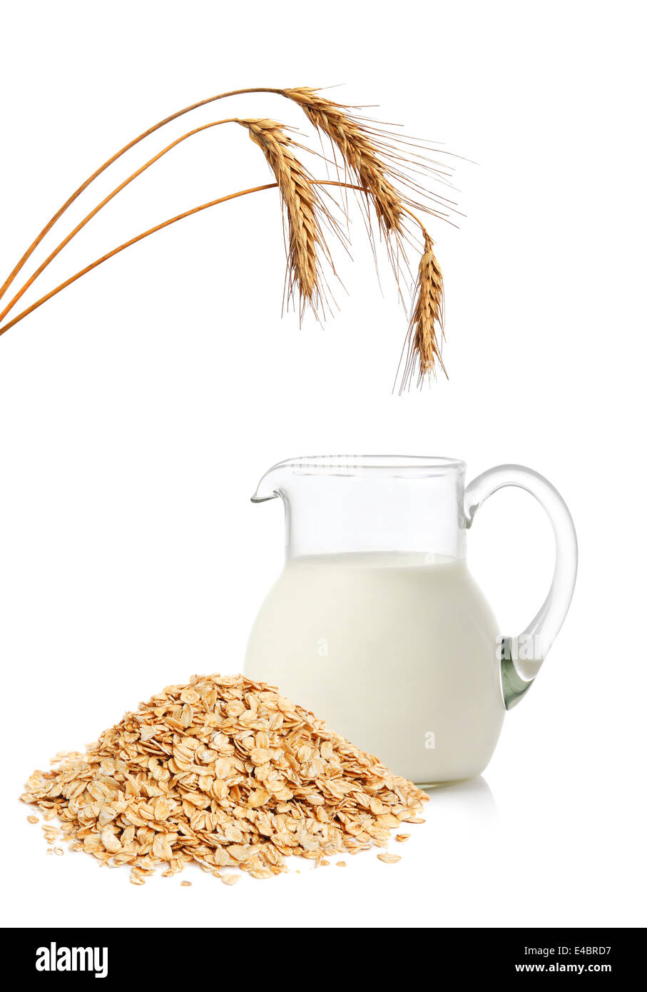 Plant milk cream Cut Out Stock Images & Pictures - Alamy