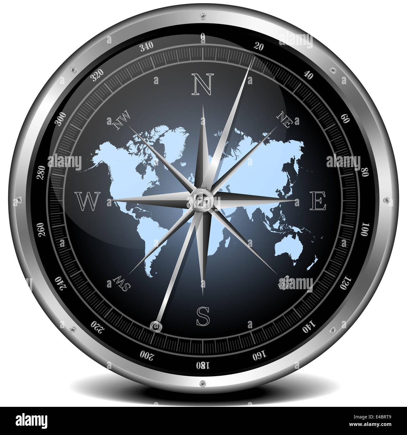 Antique compass navigation device hi-res stock photography and images ...