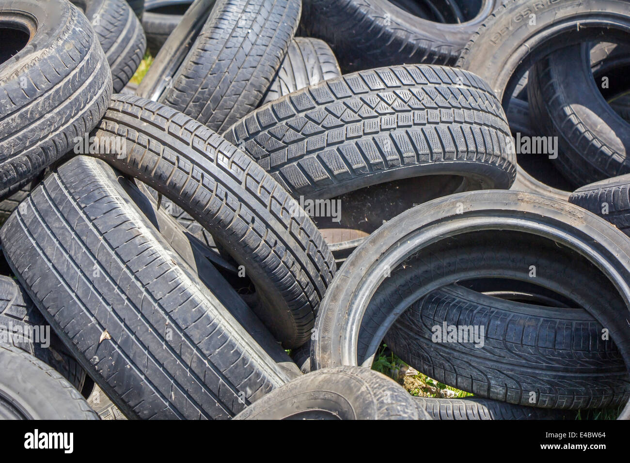 Tire waste hi-res stock photography and images - Alamy