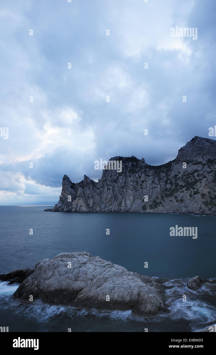 The night sea Stock Photo - Alamy
