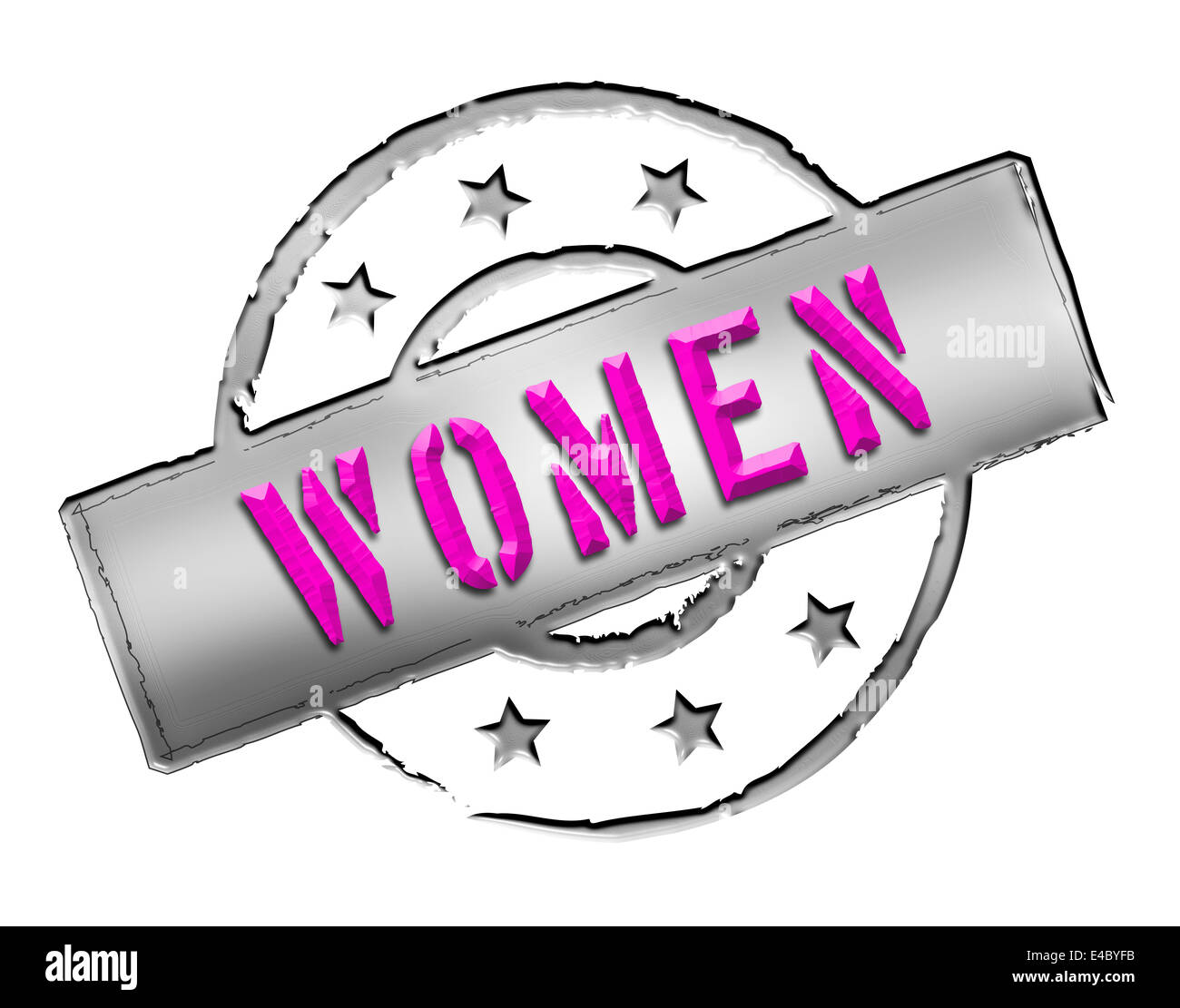 Stamp - WOMEN Stock Photo - Alamy