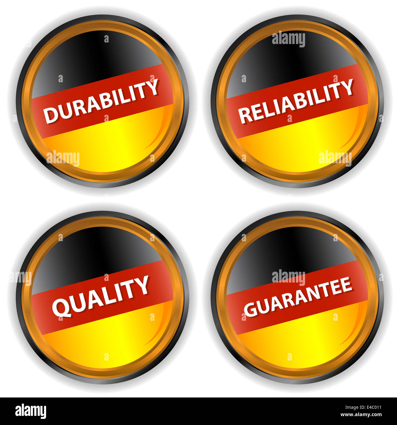 Label durability Cut Out Stock Images & Pictures - Alamy