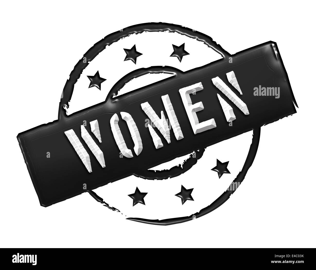 Woman stamp Black and White Stock Photos & Images - Alamy
