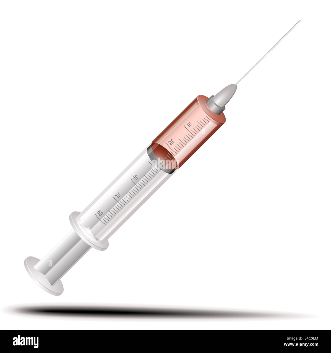 Hospital hypodermic syringe Cut Out Stock Images & Pictures - Alamy
