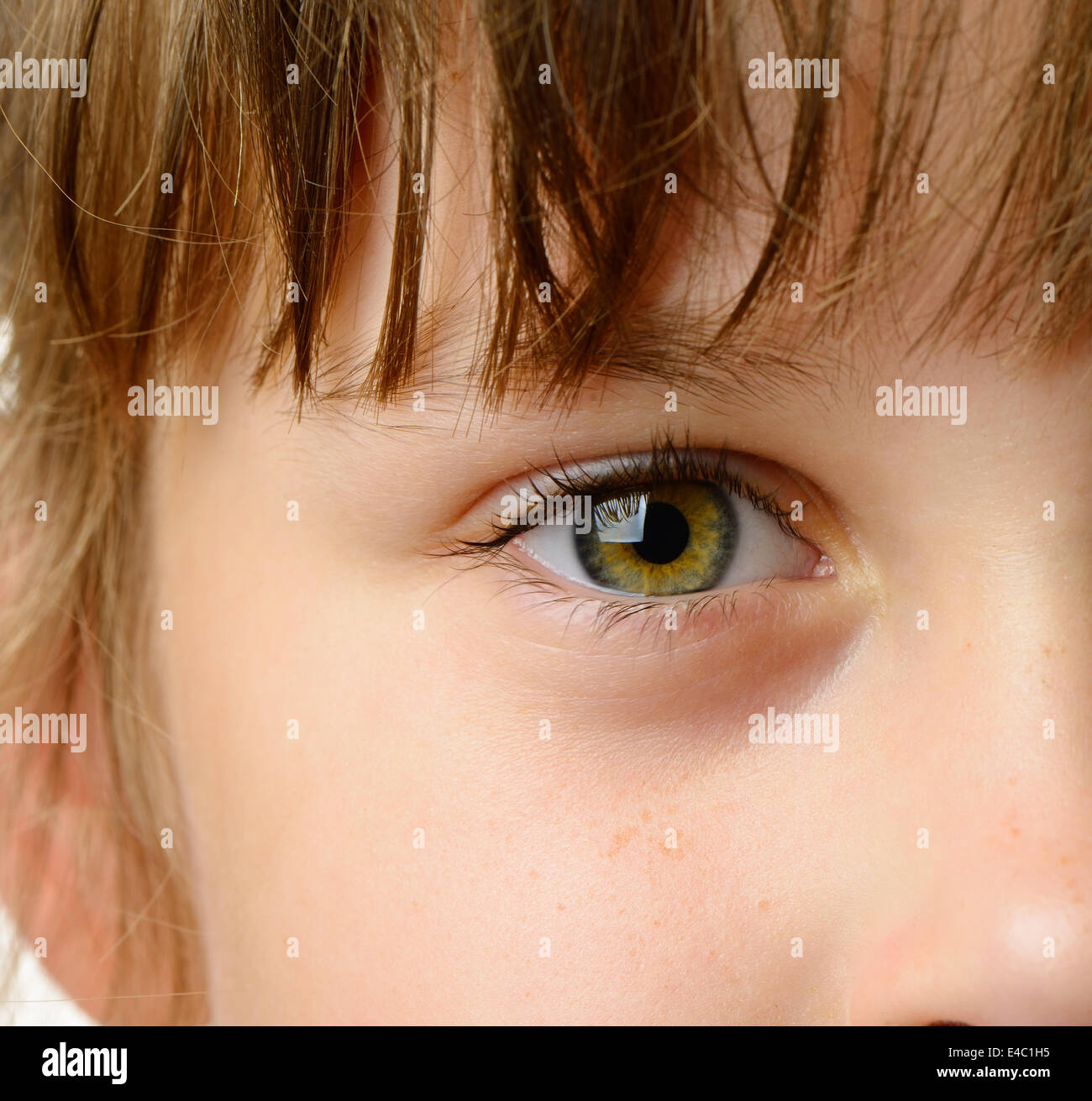 Children eye closeup Stock Photo - Alamy