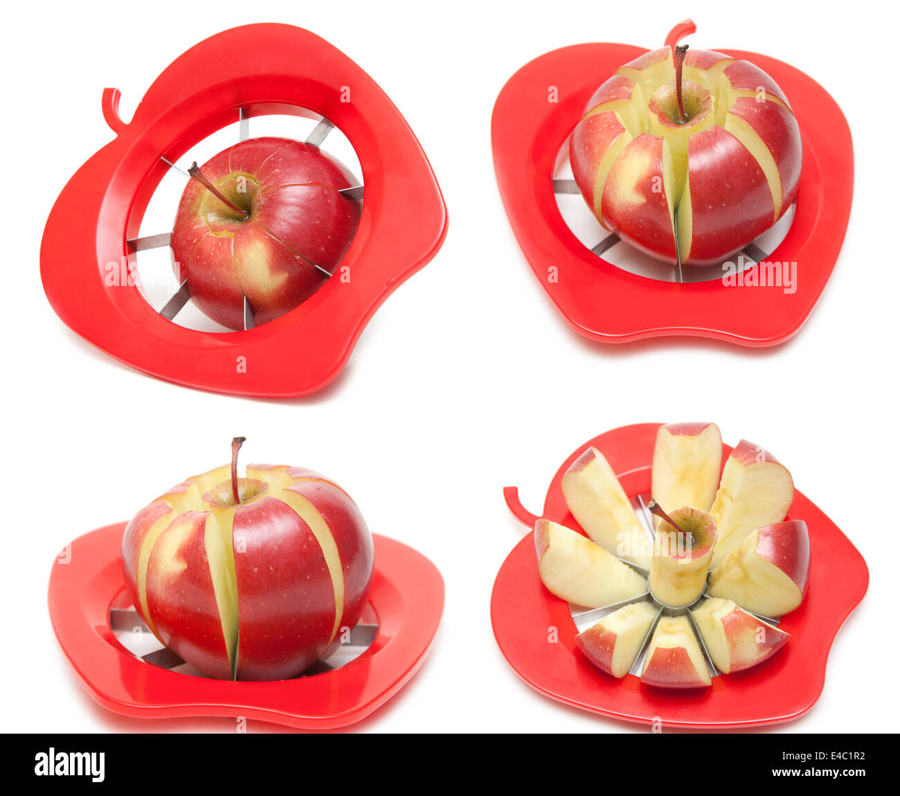 Red apple and special knife Stock Photo - Alamy