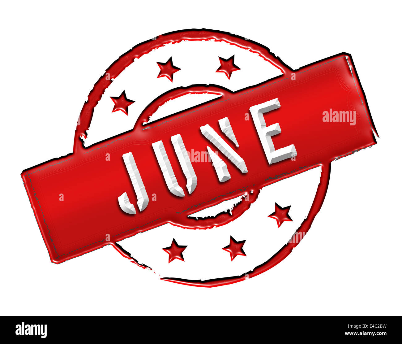 June icon Cut Out Stock Images & Pictures - Alamy