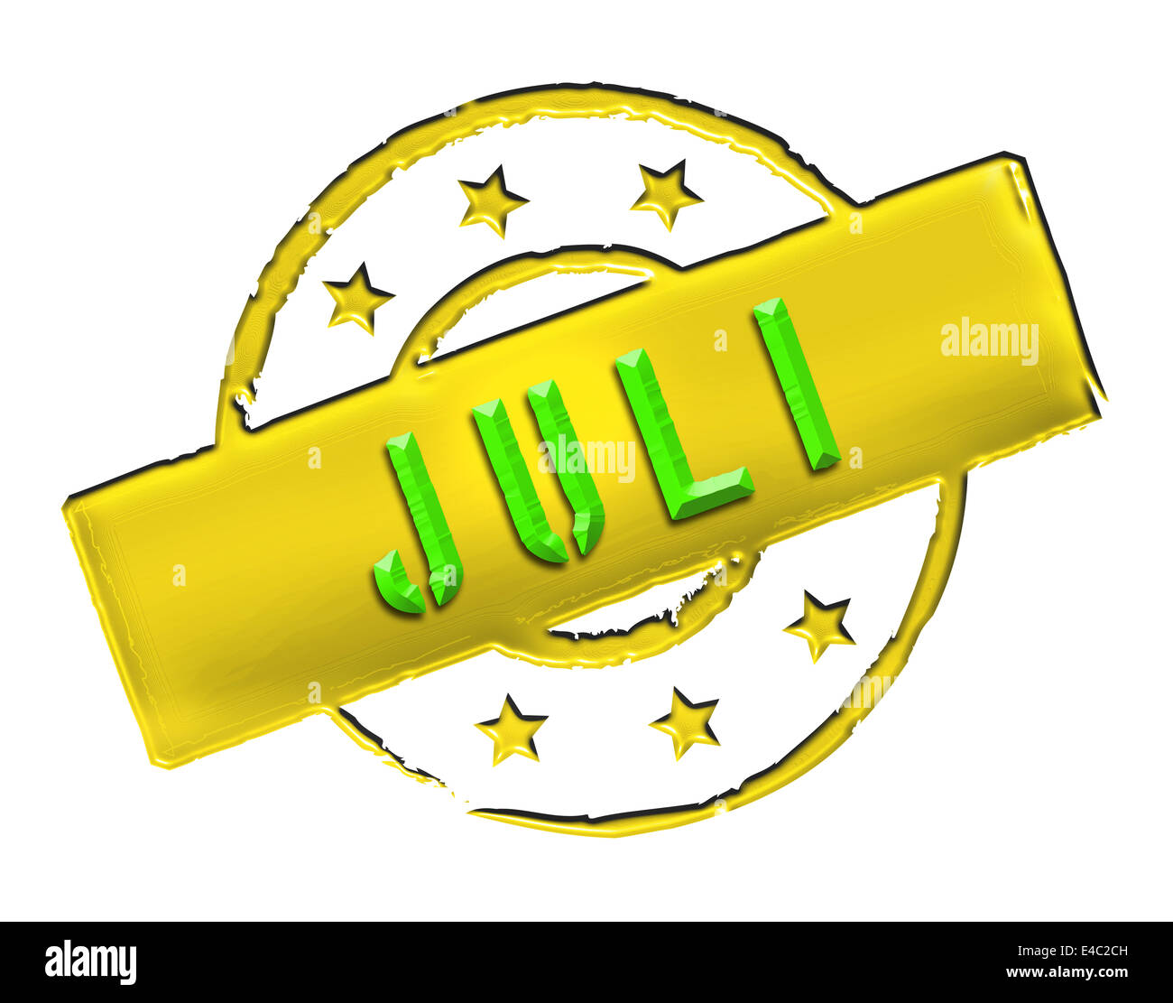 Stamp - JULI Stock Photo - Alamy