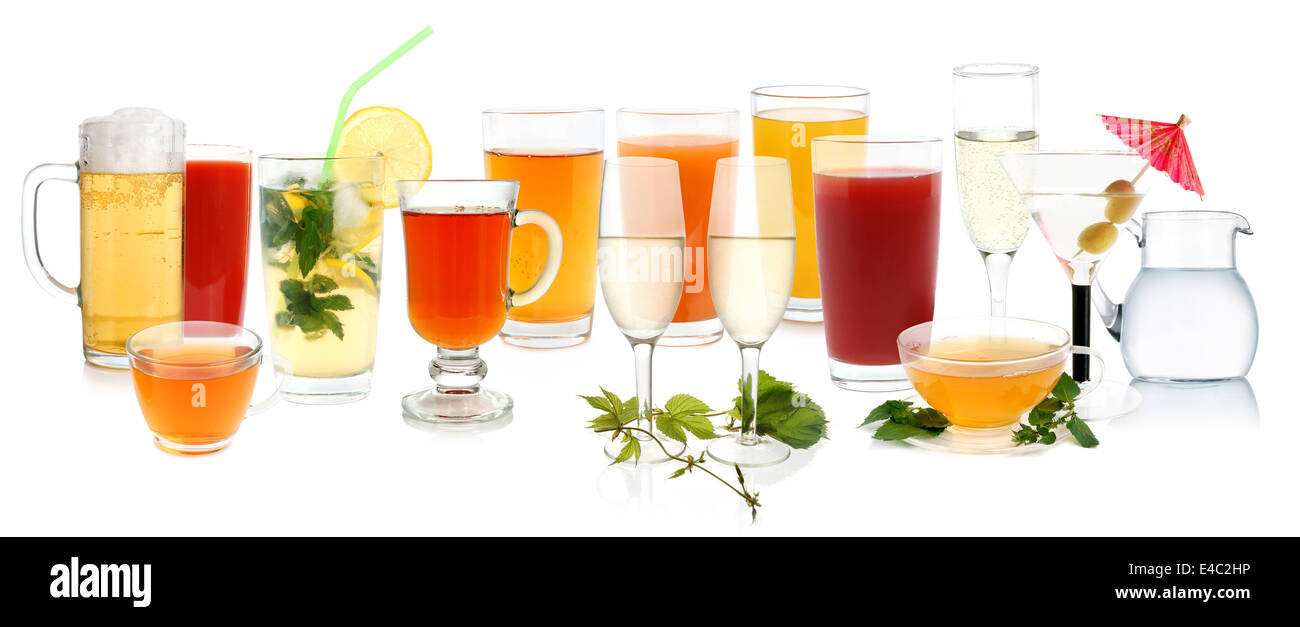 Tea drink collection hi-res stock photography and images - Alamy
