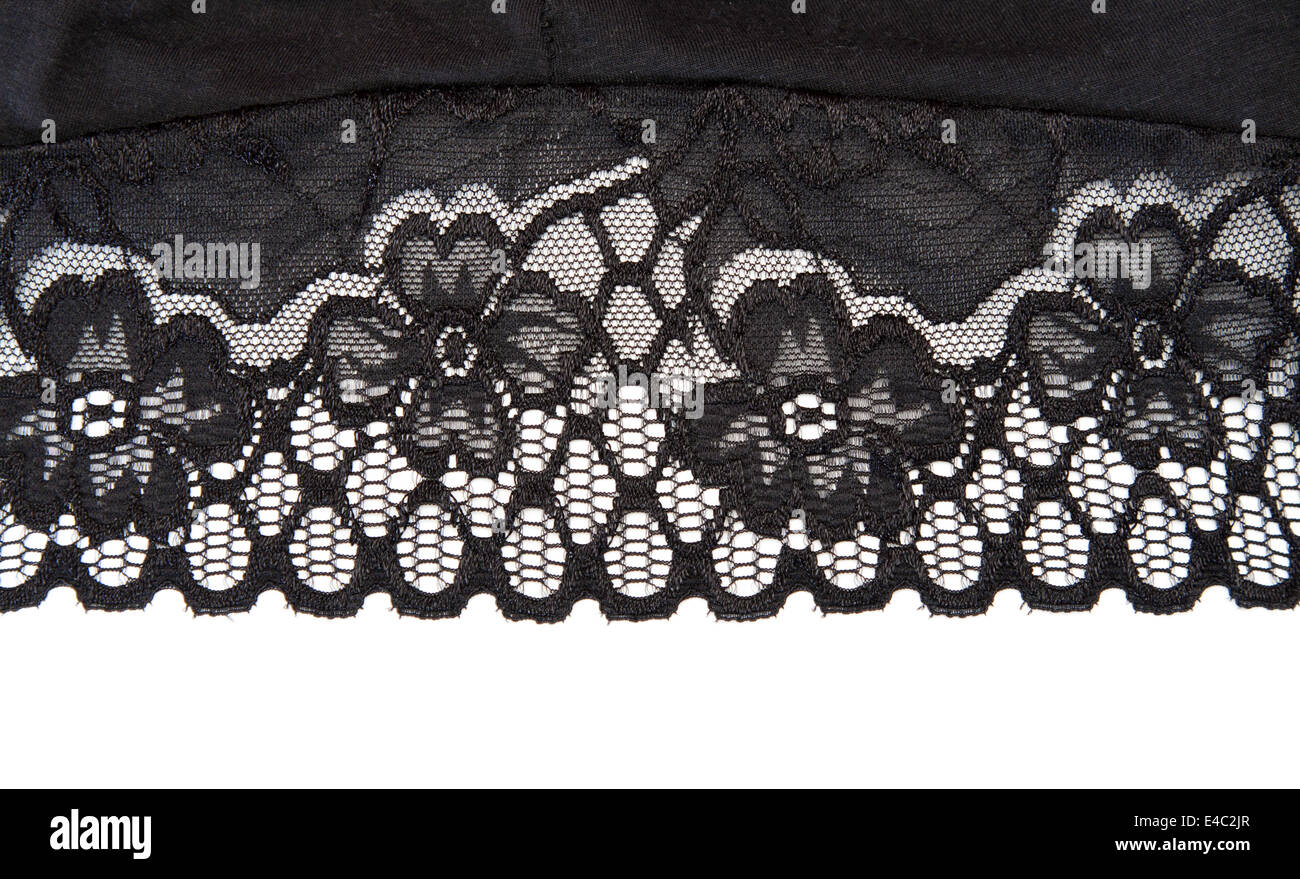 Decorative white lace Stock Photo - Alamy