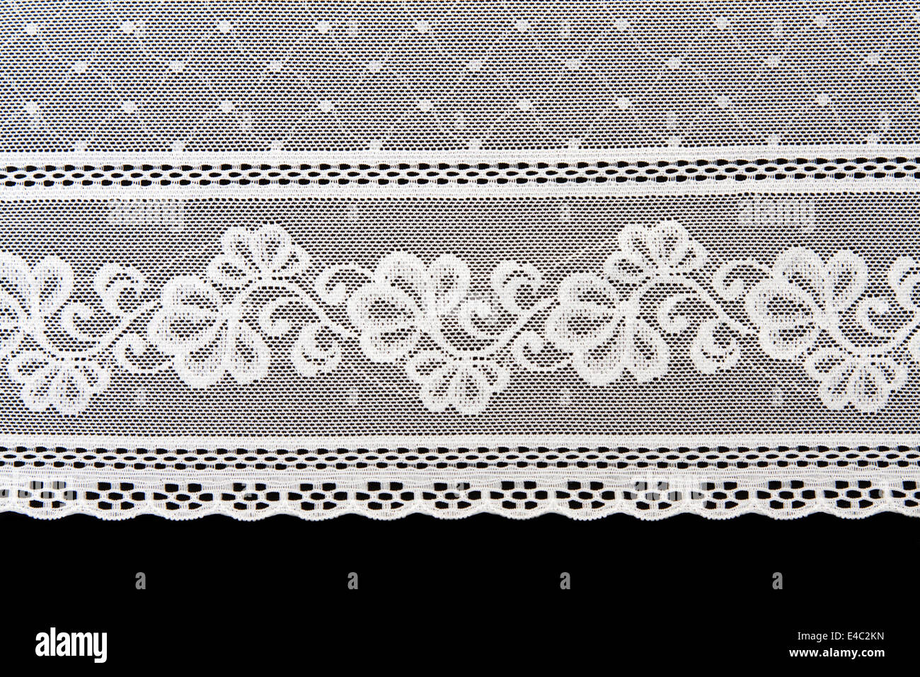 Decorative white lace Stock Photo - Alamy