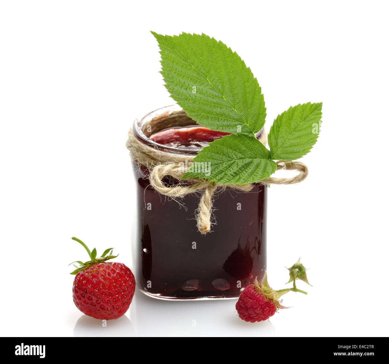 Jar Of A Jam Stock Photo - Alamy