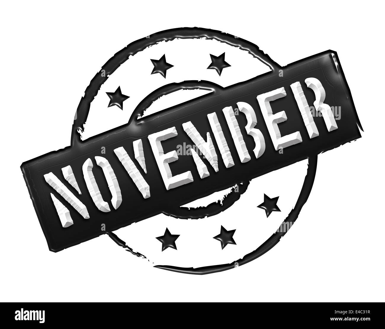 November banner Black and White Stock Photos & Images - Alamy