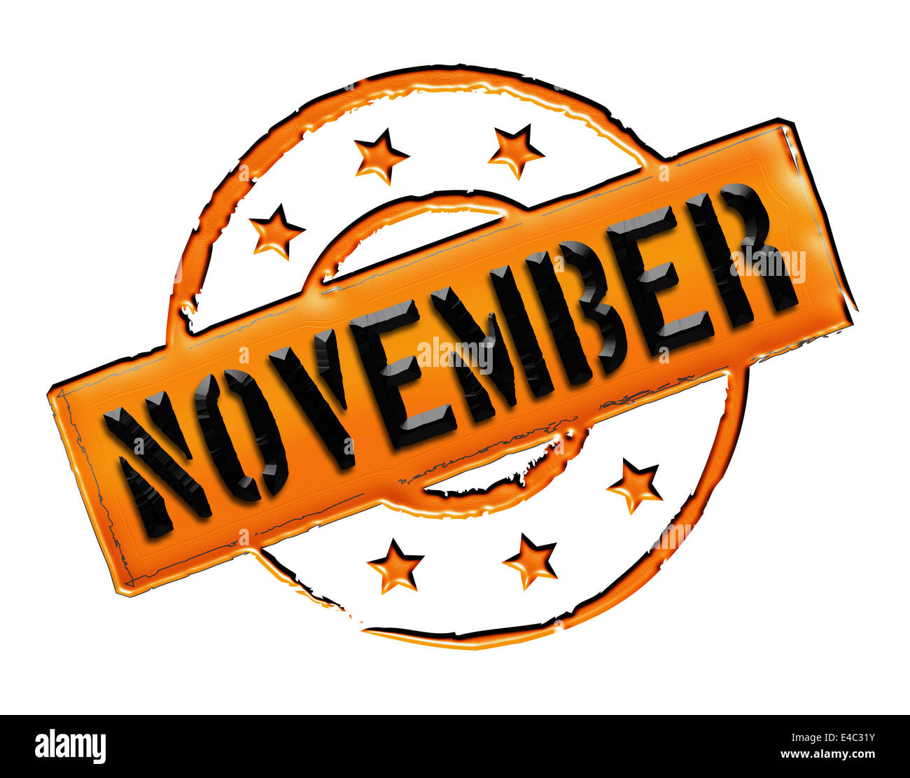November winter Cut Out Stock Images & Pictures - Alamy
