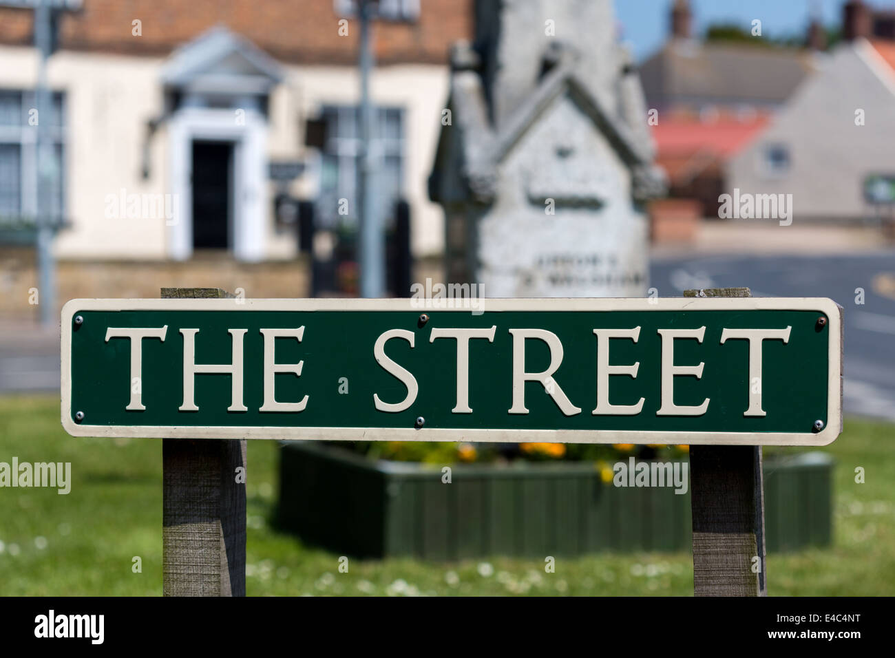 Street sign. Norfolk Broads. Acle. England UK Stock Photo - Alamy