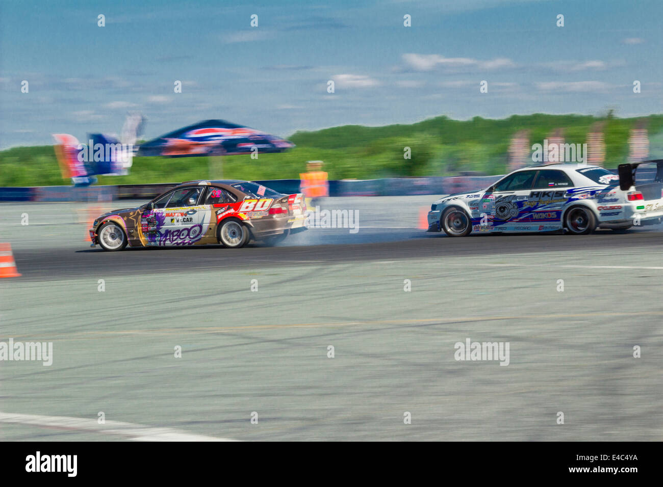 Russian Drift Series NORTH second stage Nefteyugansk Stock Photo - Alamy