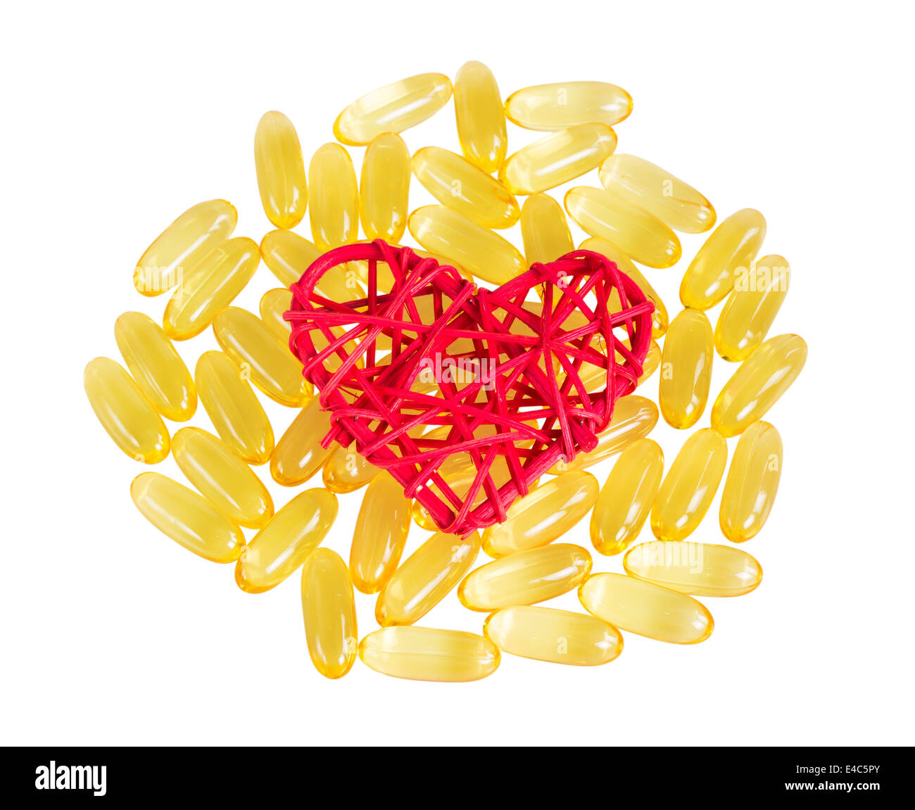 Background fish oil omega Cut Out Stock Images & Pictures - Alamy