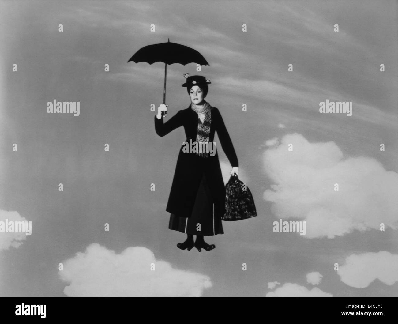 Mary poppins 1964 flying hi-res stock photography and images - Alamy