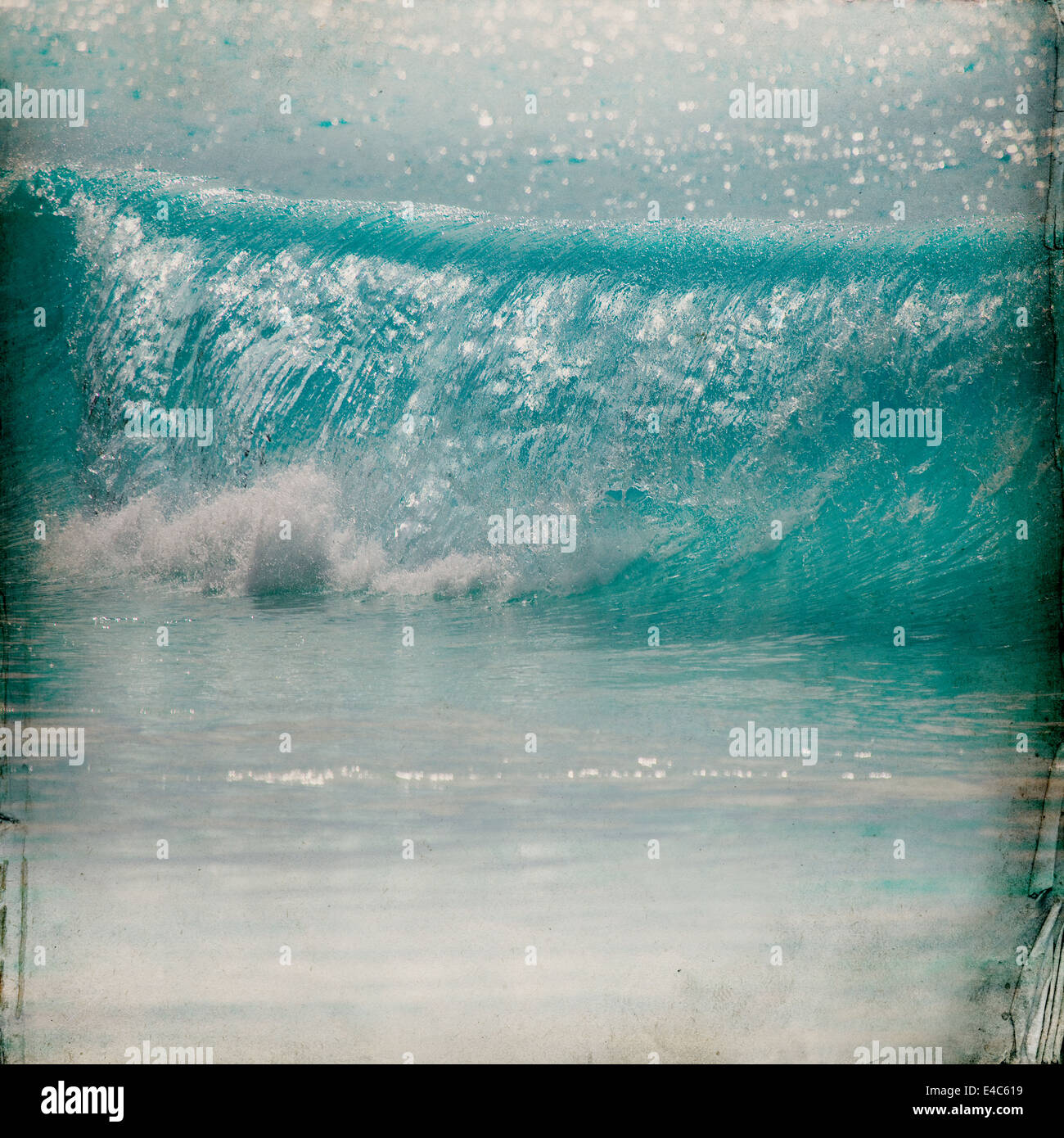 wave grunge background design Stock Photo - Alamy