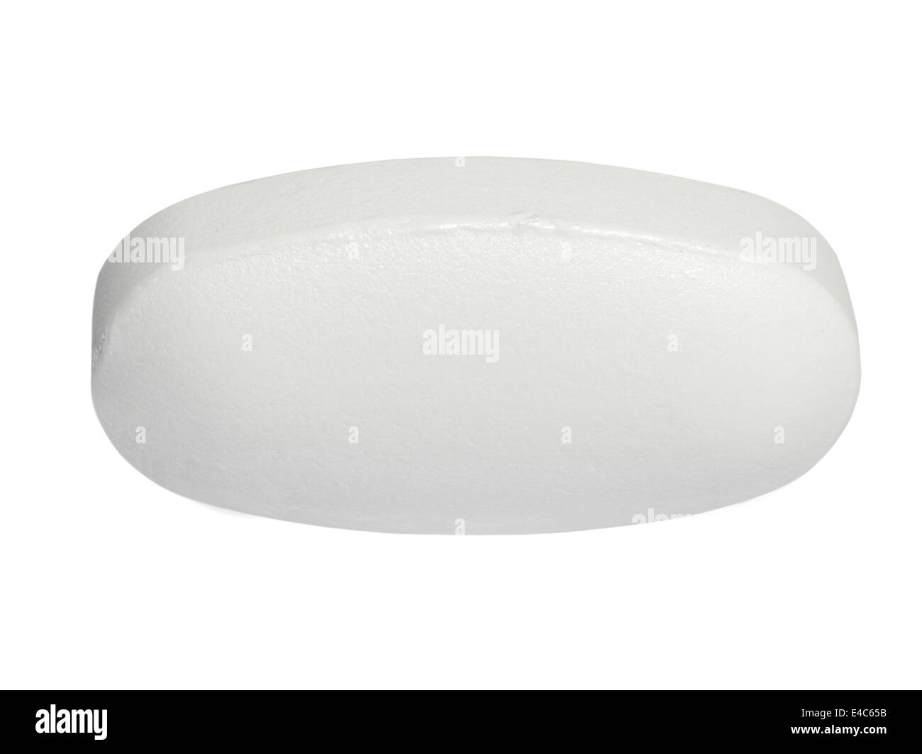 Pill on white background macro isolated Stock Photo - Alamy