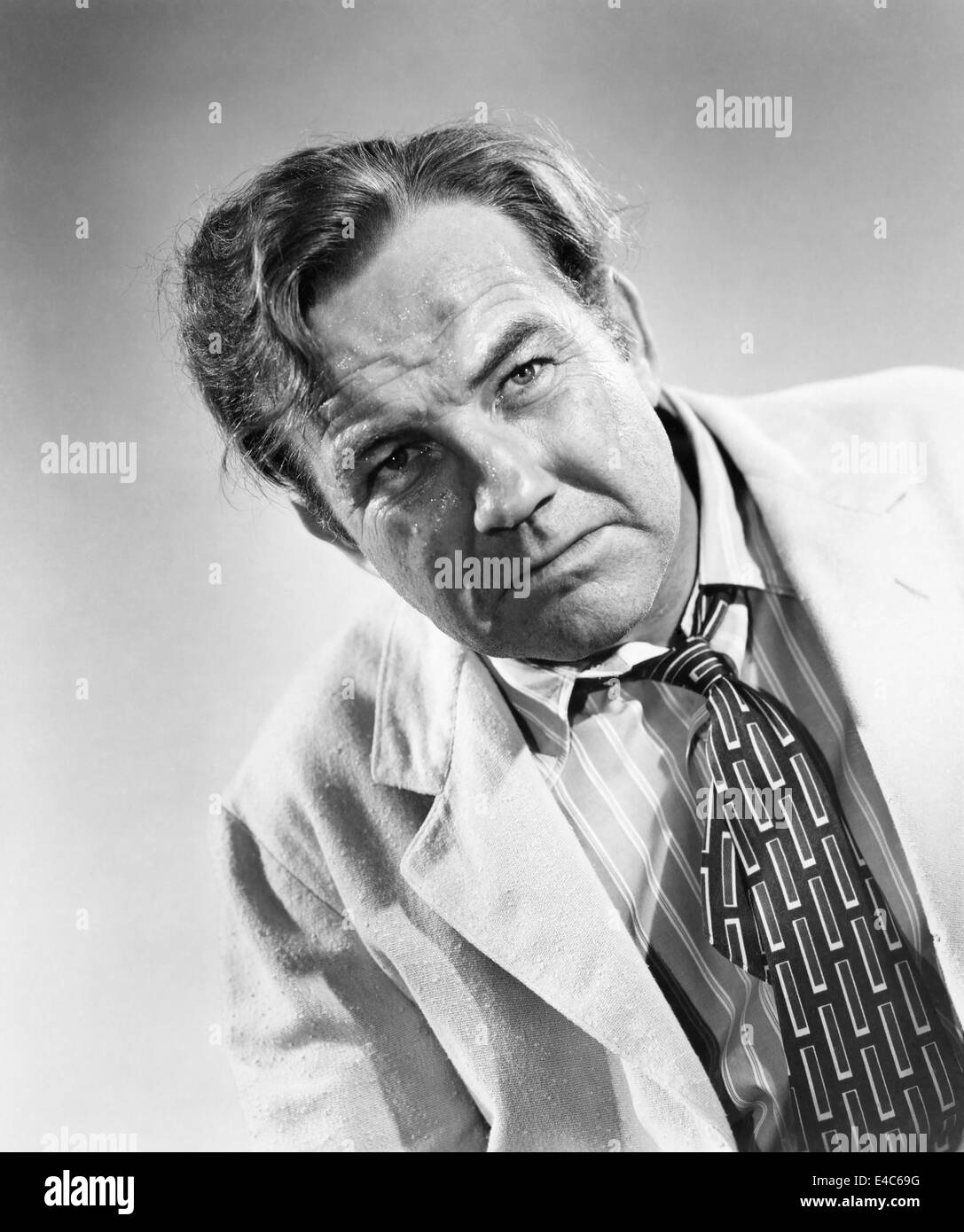 Broderick Crawford, Publicity Portrait, on-set of the Film, "All the ...